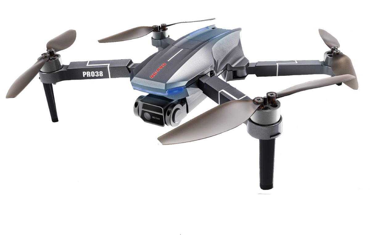 PRO38 – RC DRONE BRUSHLESS 1080P FPV DUAL GIMBALE CAMERA DRONE – RC-PRO