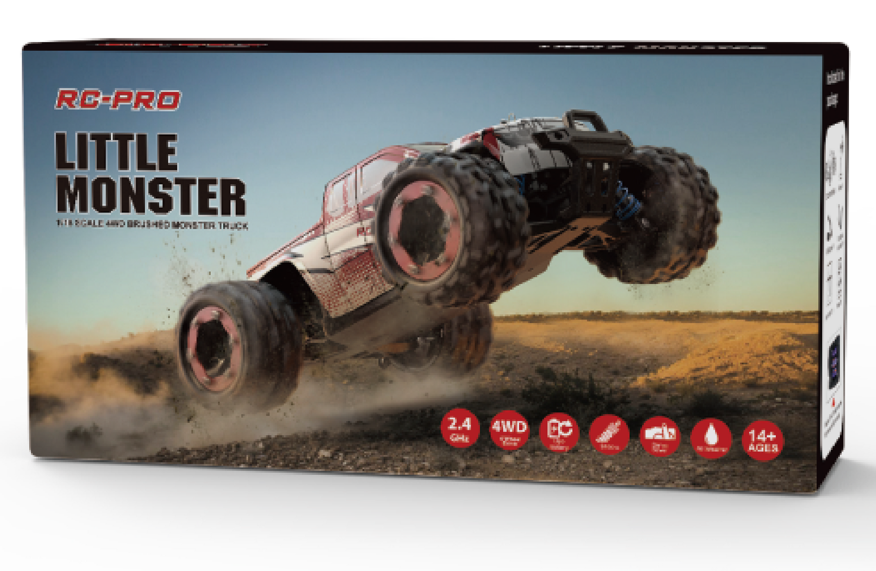 little-monster- - 1/18 4WD RC Monster Truck – RC-PRO